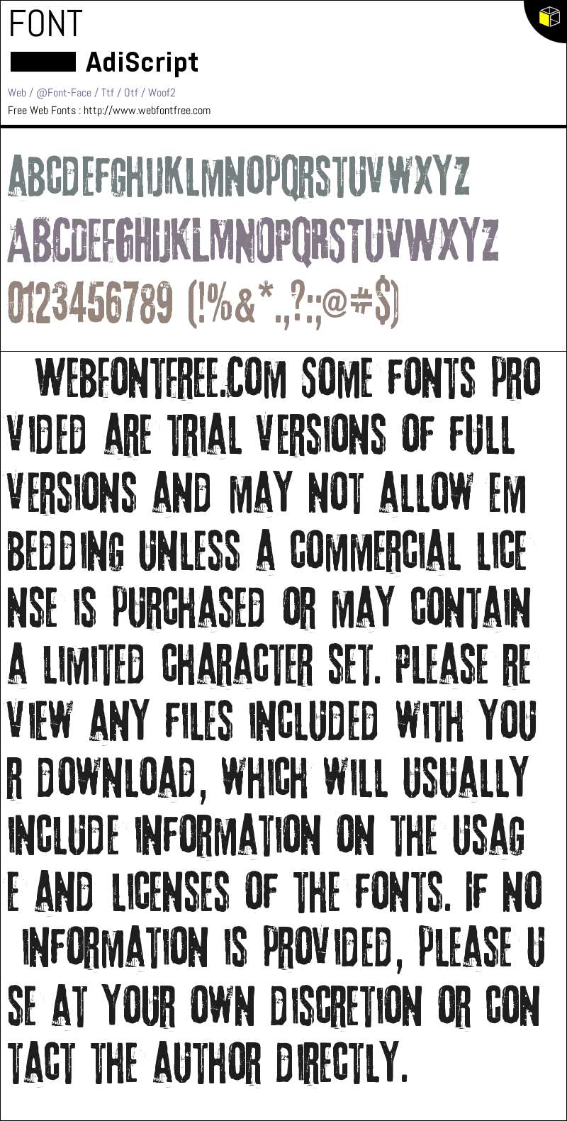 Adi Script Fuentes Descargar - WebFontFree.Com