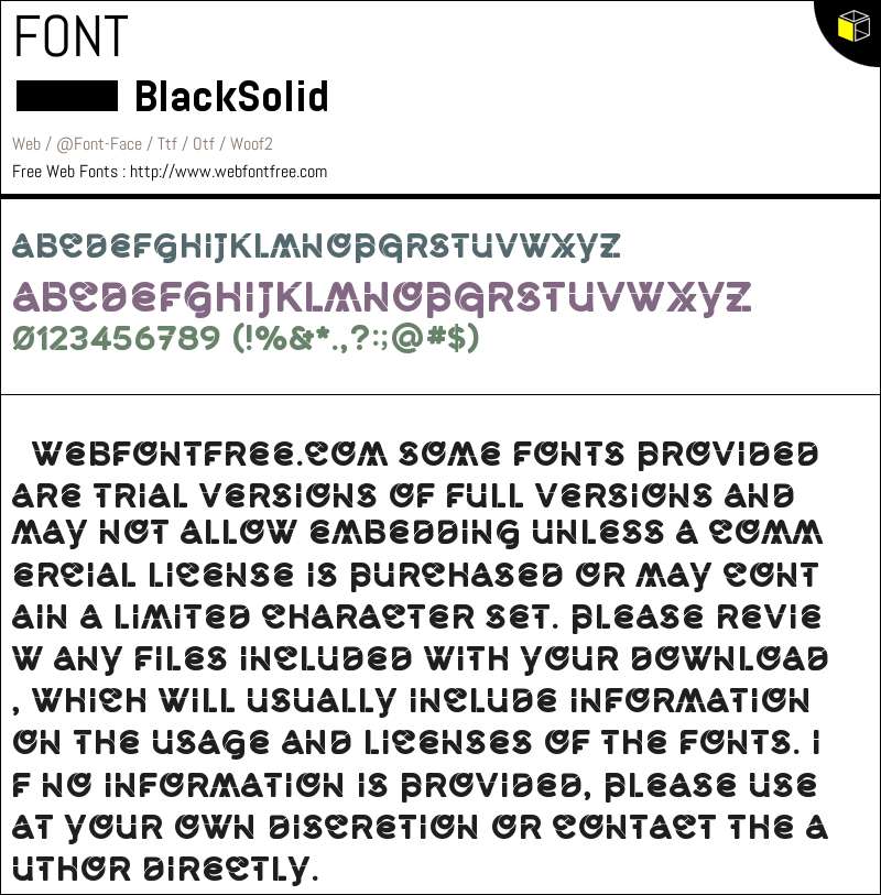 Middlecase Black-Solid 字体 下载 - WebFontFree.Com