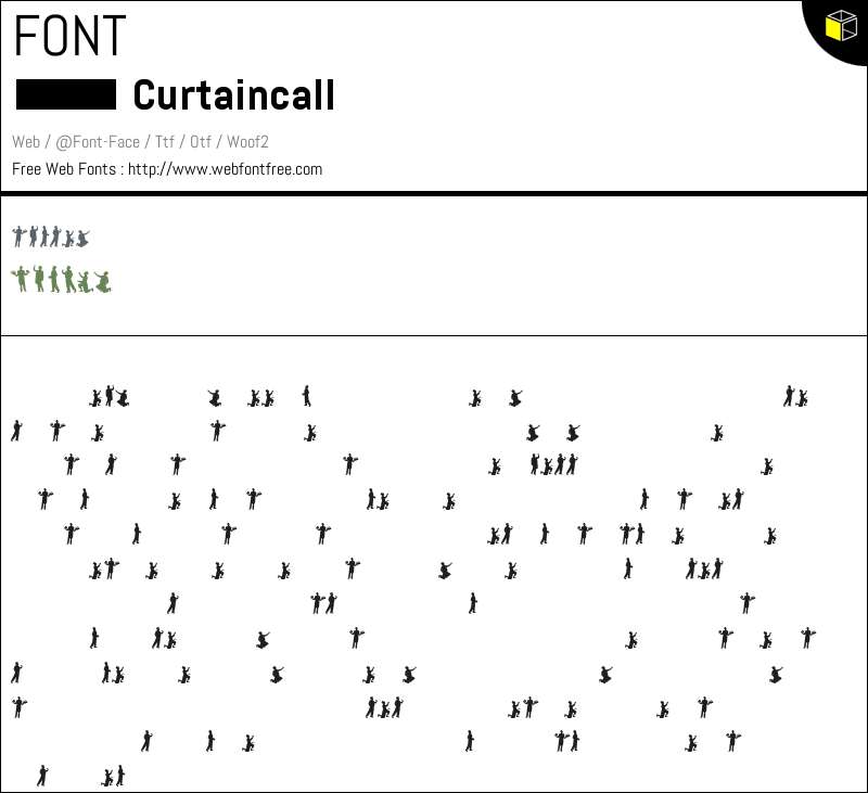 curtain call Fonts Downloads - WebFontFree.Com