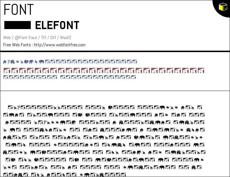 ELEFONT Fonts Downloads - WebFontFree.Com