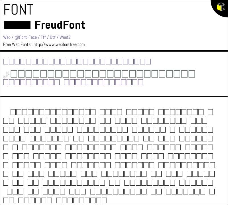 Freud Regular Fuentes Descargar - WebFontFree.Com