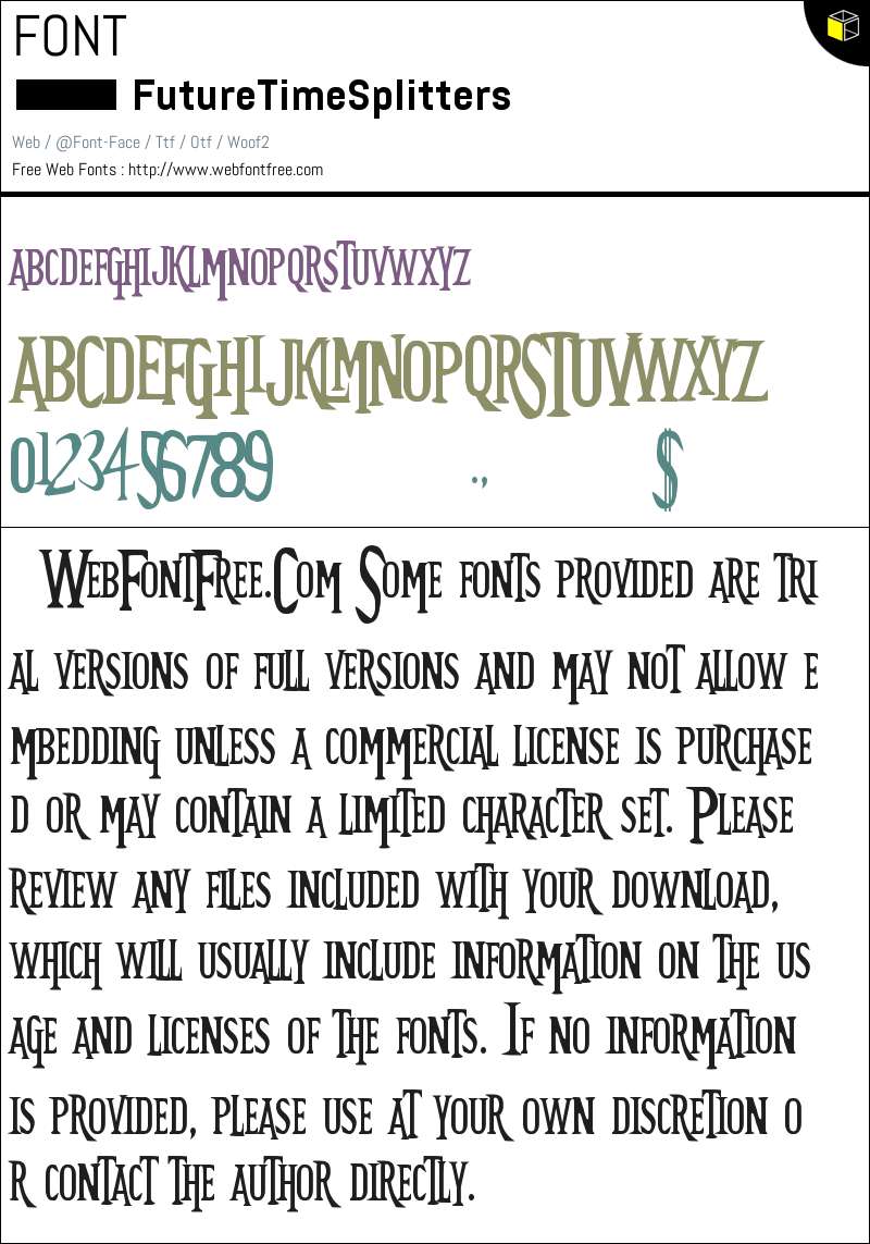 Future TimeSplitters Fonts Downloads - WebFontFree.Com