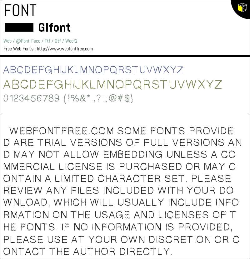 GIfont Fonts Downloads - WebFontFree.Com