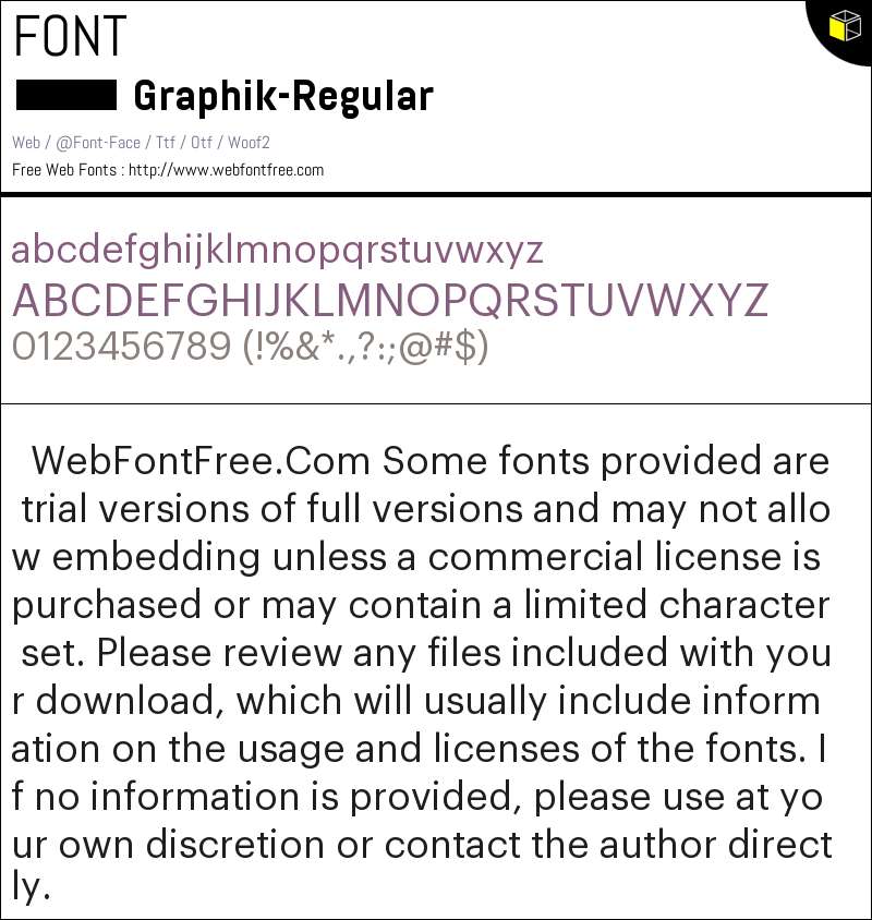 Graphik-Regular 字体 下载 - WebFontFree.Com