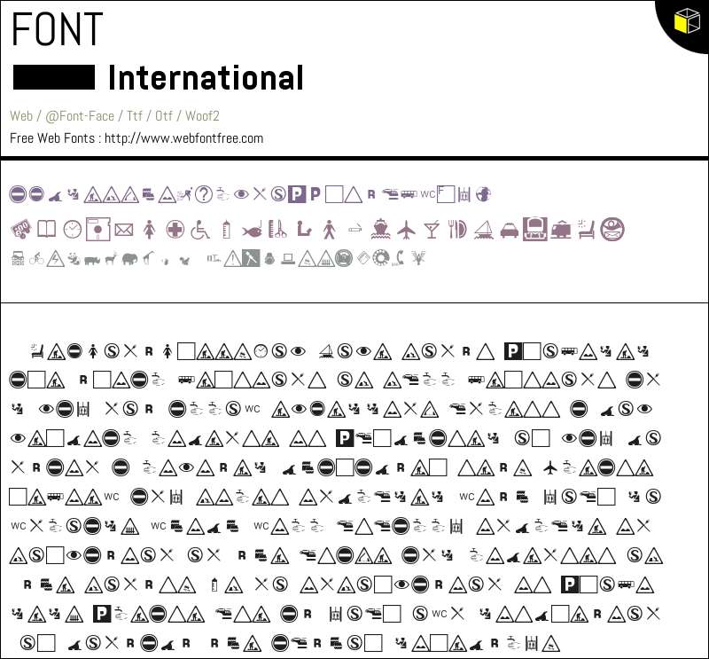 International Fonts Downloads - WebFontFree.Com
