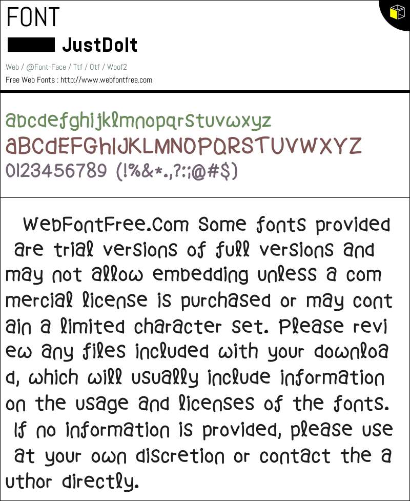 Just Do It Fonts Downloads - WebFontFree.Com
