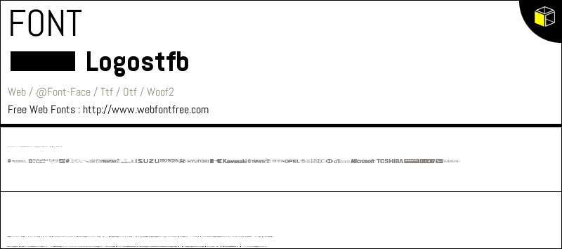 Logos tfb Fonts Downloads - WebFontFree.Com