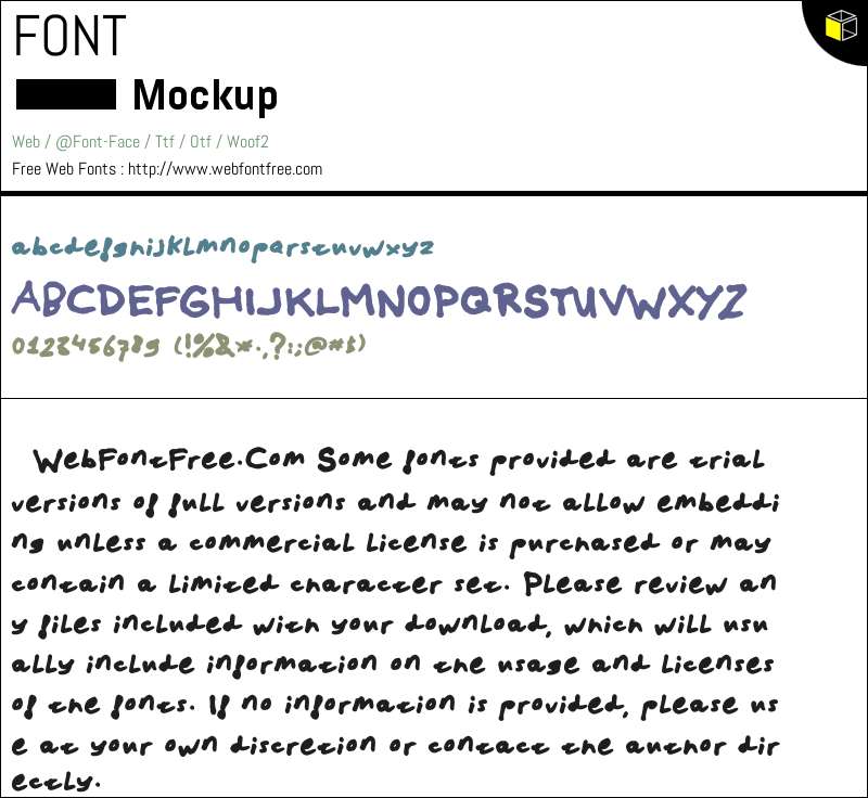 Mockup Fonts Downloads - WebFontFree.Com