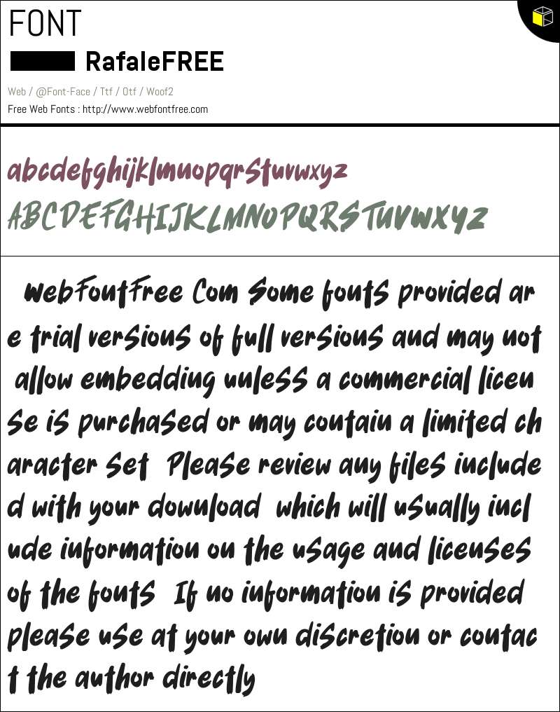 Rafale FREE Fonts Downloads - WebFontFree.Com