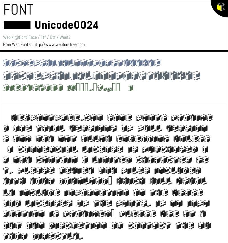 Unicode 0024 Fonts Downloads - WebFontFree.Com