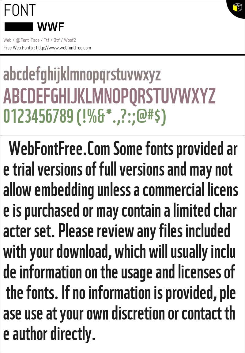 WWF Regular Fonts Downloads - WebFontFree.Com
