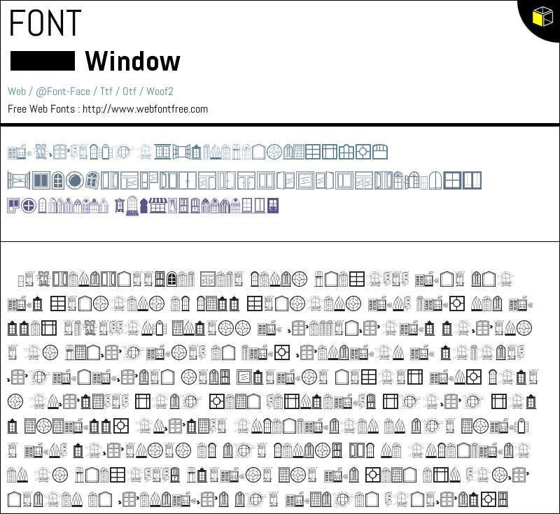 Window Fonts Downloads - WebFontFree.Com