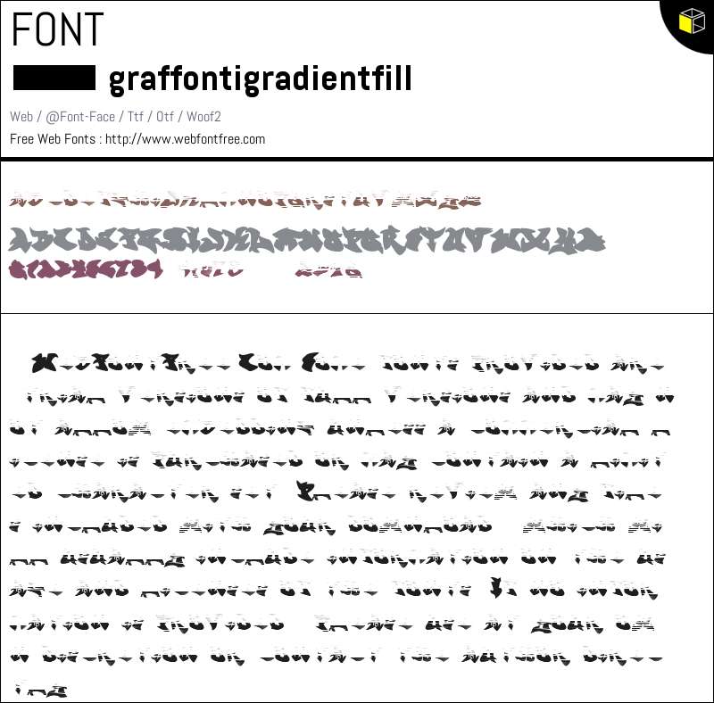 graffonti.gradient.fill Fonts Downloads - WebFontFree.Com