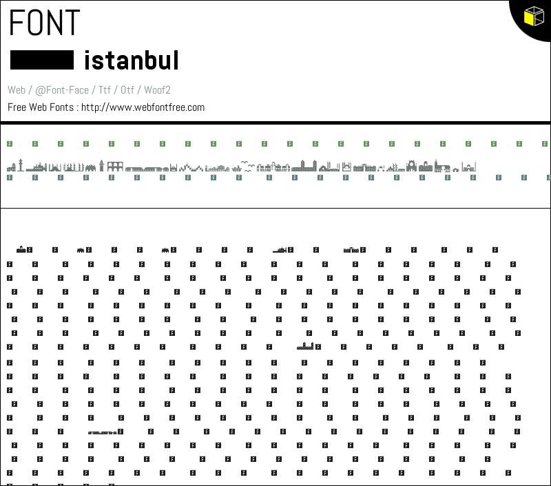 istanbul Regular Fonts Downloads - WebFontFree.Com
