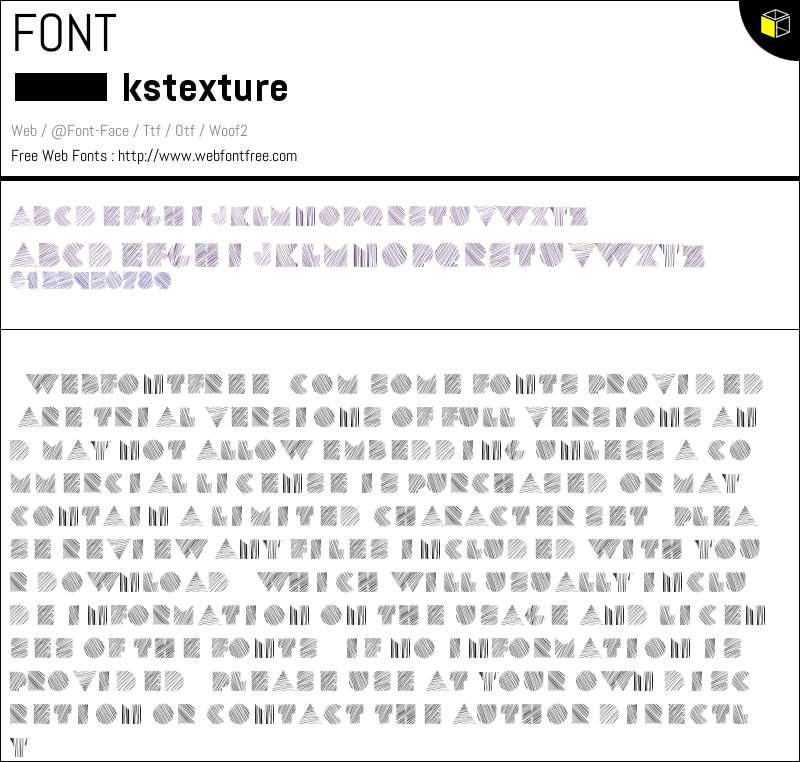 kstexture Fonts Downloads - WebFontFree.Com