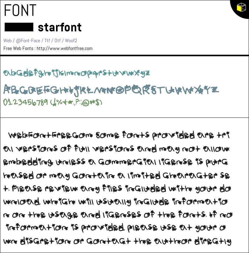 star font 字体 下载 - WebFontFree.Com