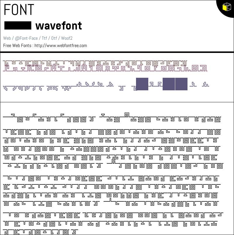 wavefont Fonts Downloads - WebFontFree.Com